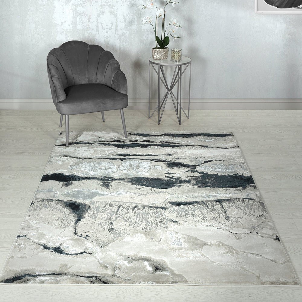 Aurora Metallic Rug - Loom Loft