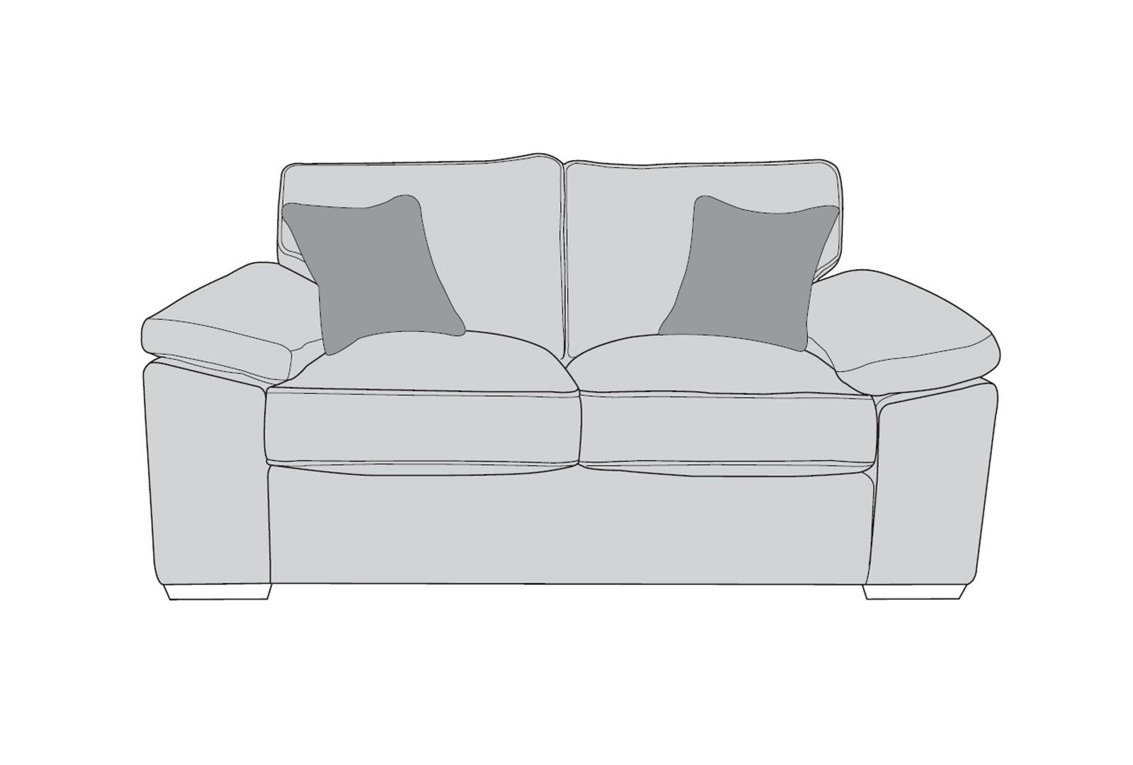Detroit 2 Seater Sofa - Loom Loft