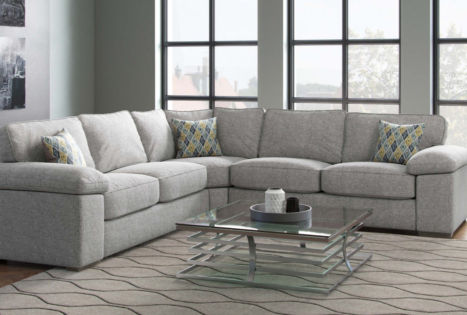 Detroit 3 Seater Sofa - Loom Loft