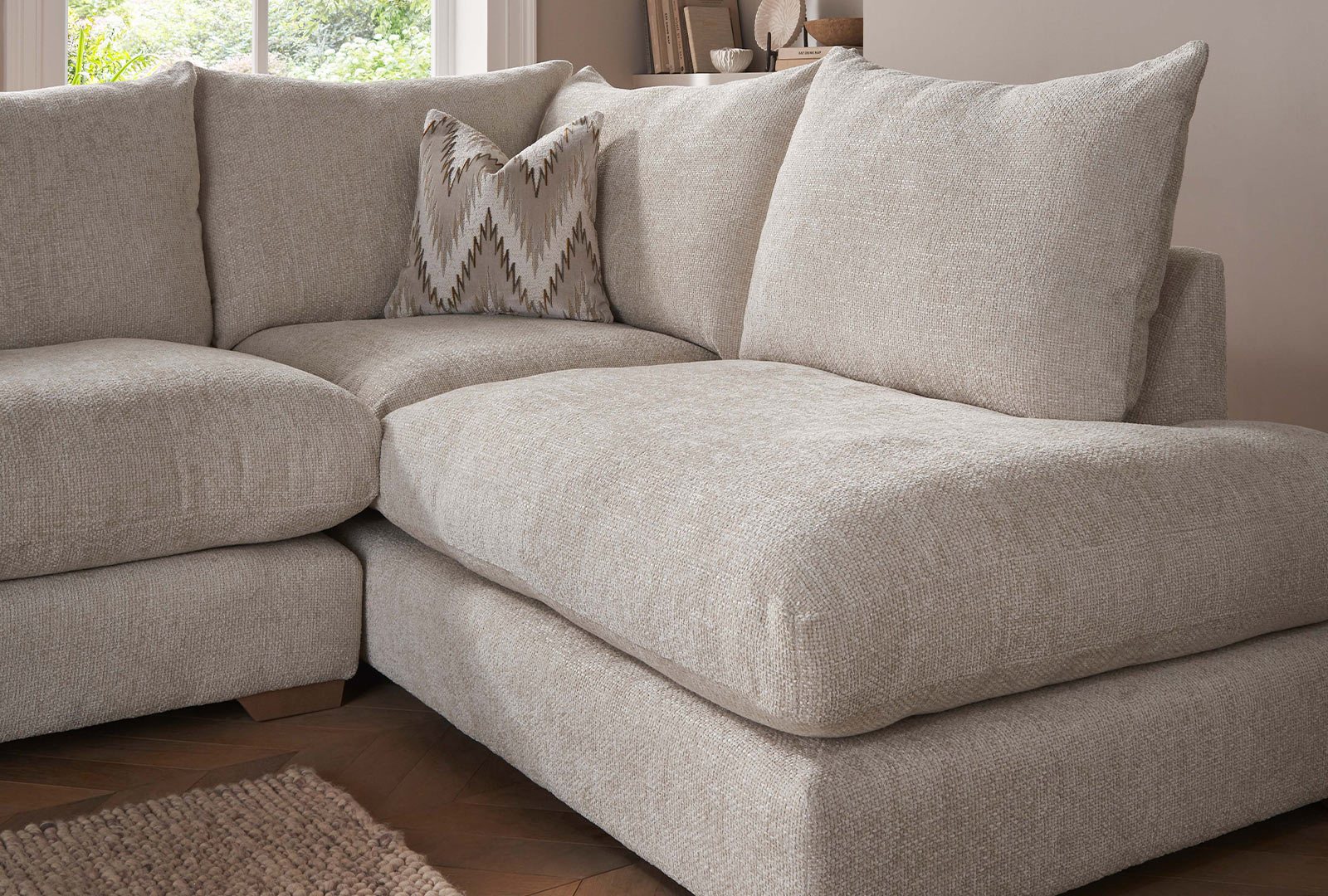 Alston Small Corner Sofa | Compact Corner Sofa | Loom Loft