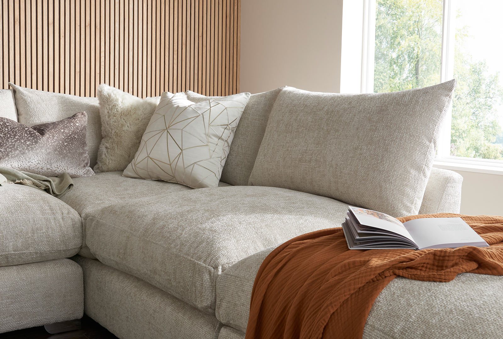 Moretti XL U Shape Corner Chaise Group (Combi) - Loom Loft