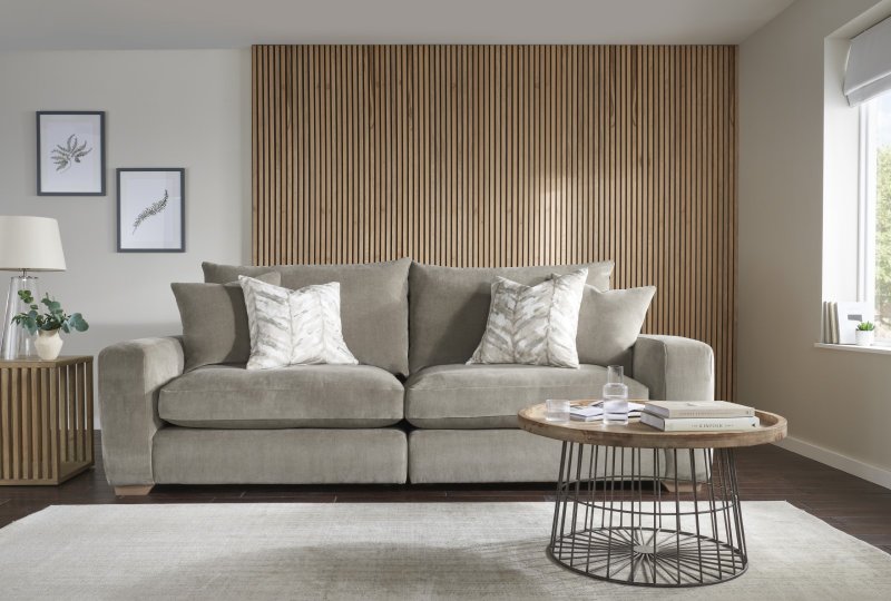 Adia Small Fabric Sofa - Loom Loft