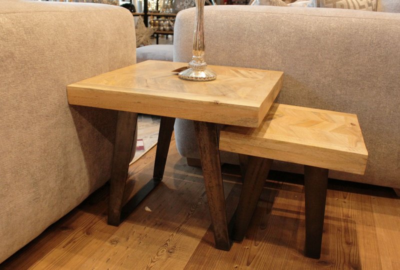 Argan - Nest of Two Tables - Loom Loft