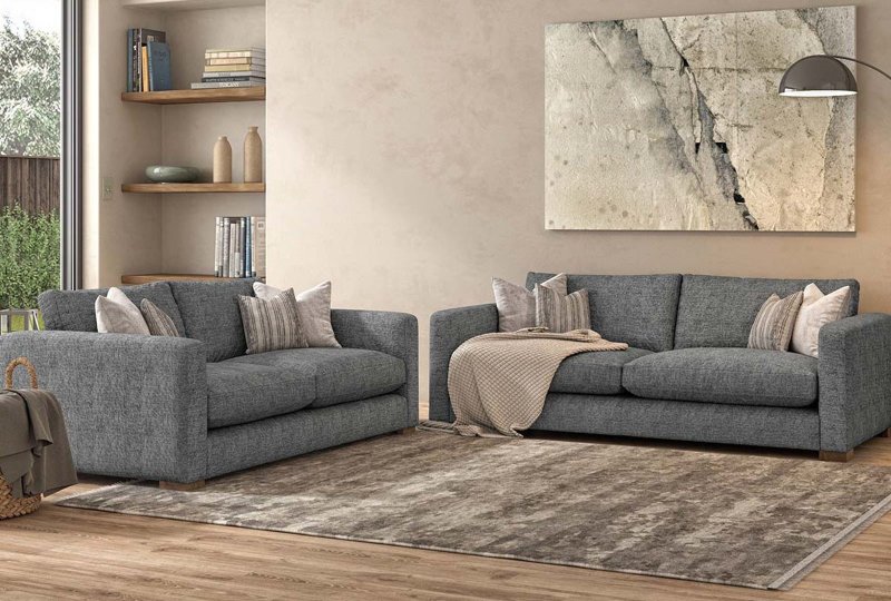 Blake - Large Chaise Sofa - Loom Loft