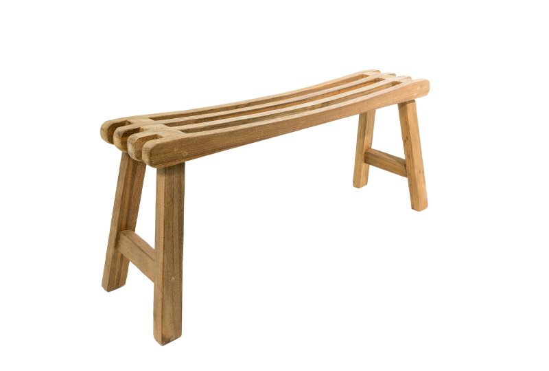 Sylvan Teak Bone Bench - Loom Loft