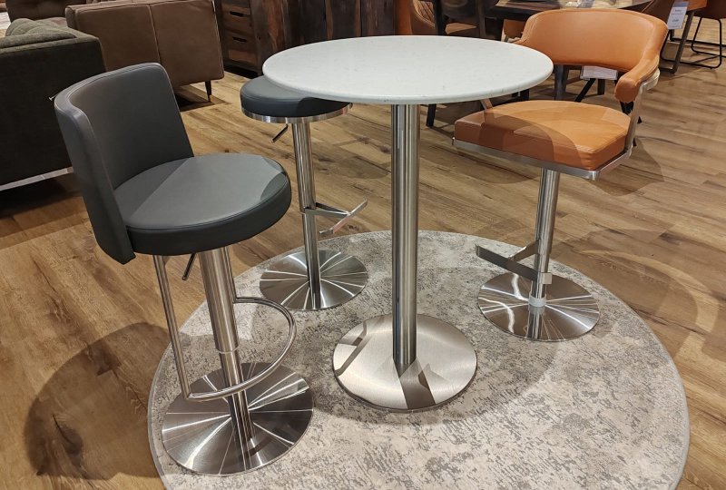 Harkala - Circular Bar Table - Loom Loft