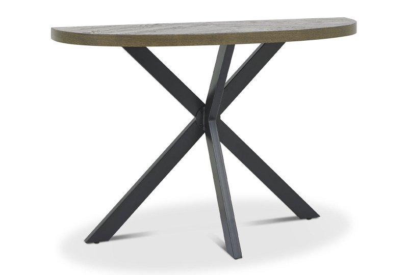 Eclipse Oak Console Table | Narrow Console Table | Loom Loft