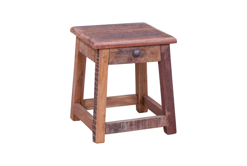 Bardon - Baby Stool with Drawer - Loom Loft